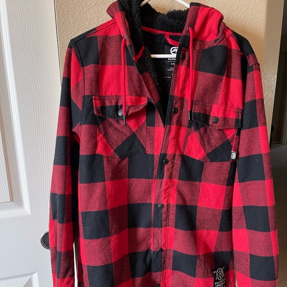 Ecko Unlimited | Jackets & Coats | Ecko Unltd Red Black Jacket | Poshmark